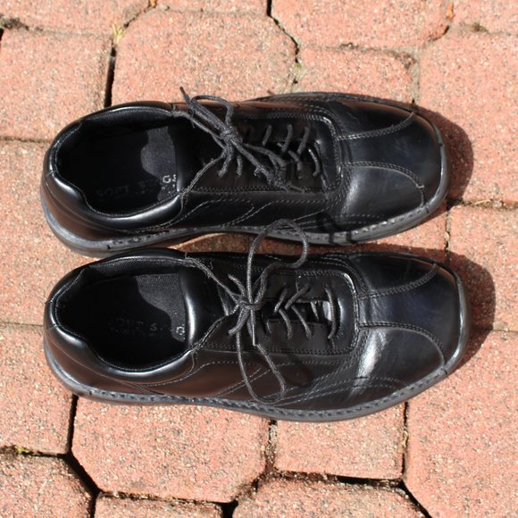 Soft Stags | Shoes | 35 Soft Stags Mens Black Laceup Shoes Size 85 ...